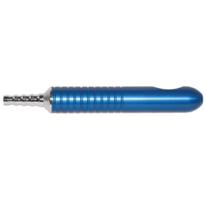 1” One-Piece Blue Ribbed Aluminum CLC™ Handle | Wells Johnson Company
